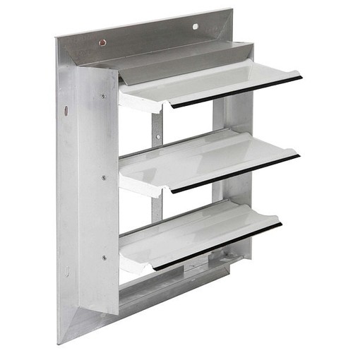 Dayton 4C557 16 In 19"H-W 5.75"L Aluminum Backdraft Damper, 16-1/2 In X 16-1/2 | eBay