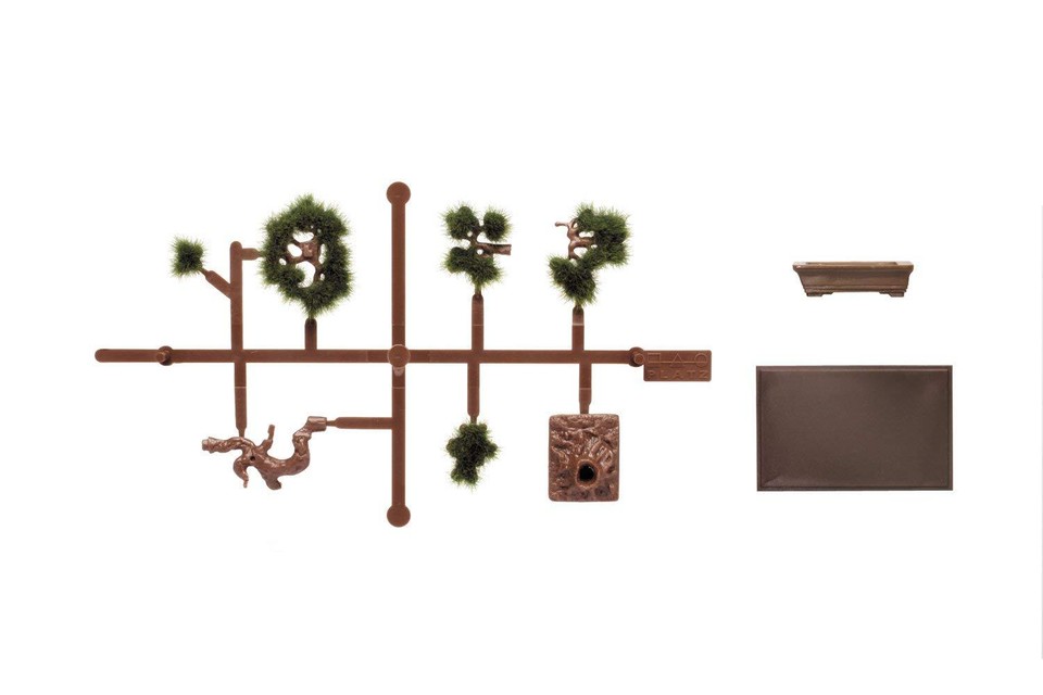 PLATZ The Bonsai Plastic Model Kit Plamodel BON-04 Matsu 1/12 from ...
