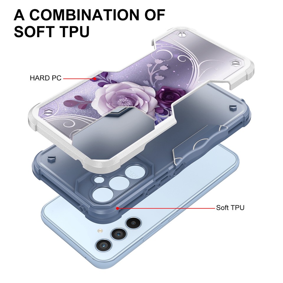 For Samsung Galaxy S24/S24 Plus/S24 Ultra/S24 FE Graphic Armor Case | eBay