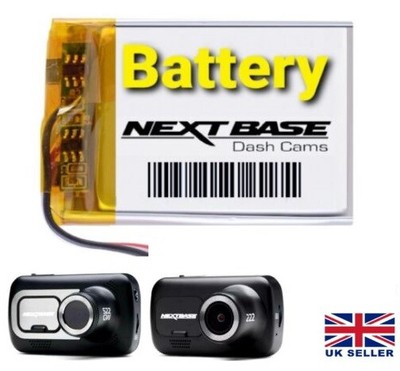Nextbase Dash Cam Replacement Battery UPGRADE for 622GW-522GW-422GW ...
