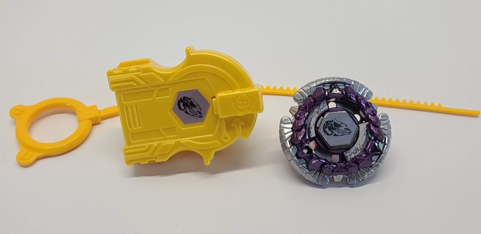 Beyblade Metal Fusion BB13 Torch Aries 125D Hasbro Launcher Sticker ...