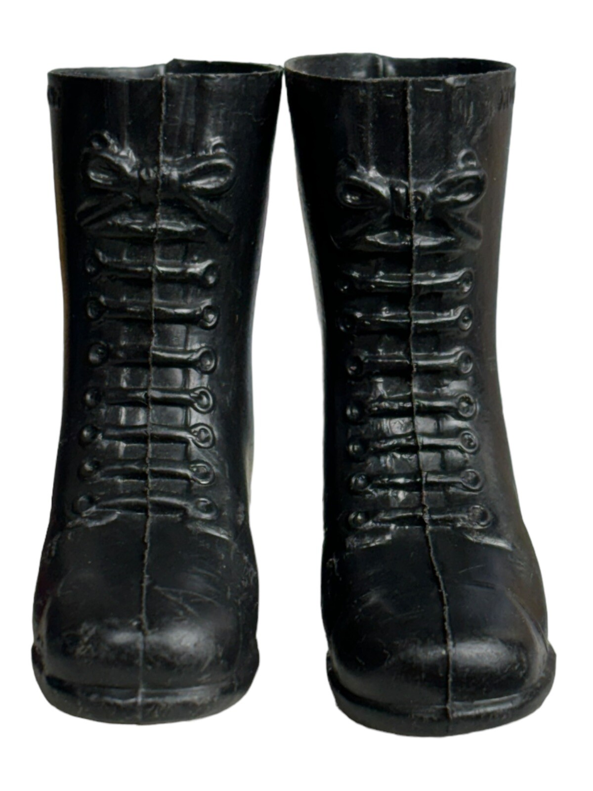 Vintage 1964 Hasbro GI Joe Action Pilot Pair of Tall Black Boots Hong ...