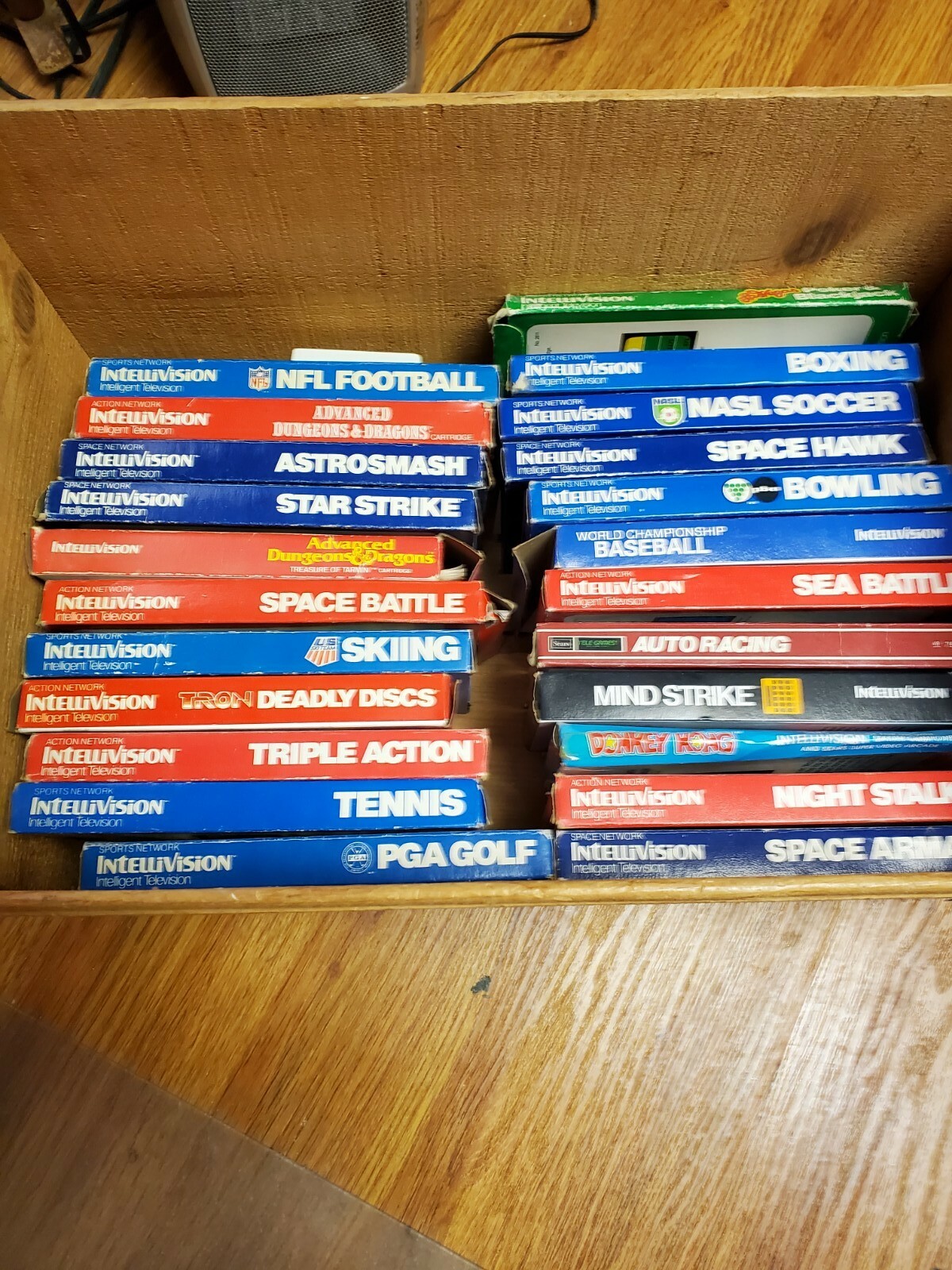 intellivision games all games included in boxes! | eBay