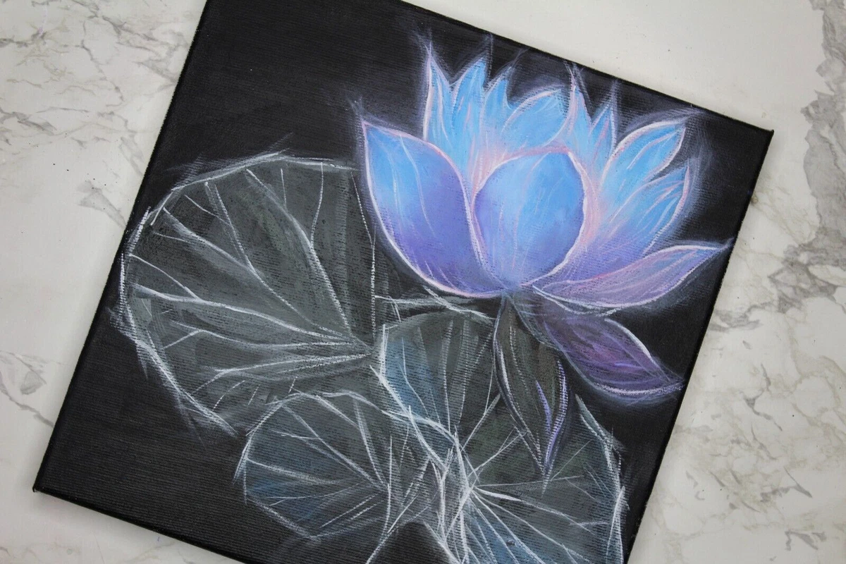 Lotus Flower Abstract Art