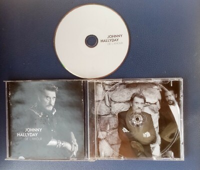 CD JOHNNY HALLYDAY DE L'AMOUR 10 TITRES 2015 WARNER MUSIC PORT A PRIX ...