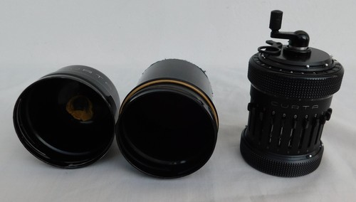 1954 EARLY CURTA CALCULATOR MODEL, SERIAL 504117, FOR RESTORE, REPAIR ...