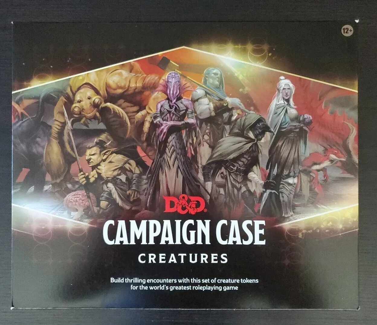 D&D Campaign Case: Creatures New Sealed 64 Creature Discs Dungeons ...