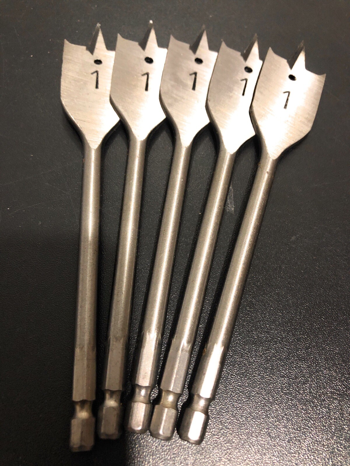 5 Pc 1 Inch Flat Boring 1 Inch Drill Bit Wood Hole | eBay