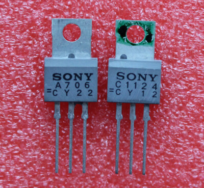 1pair 2SA706/2SC1124 A706/C1124 Integrated Circuit IC TO-202 | eBay