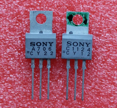 1pair 2SA706/2SC1124 A706/C1124 Integrated Circuit IC TO-202 | eBay