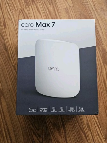 eero Max 7 Tri-Band Mesh Wi-Fi 7 Router - 10 Gbps Ethernet White Retail ...
