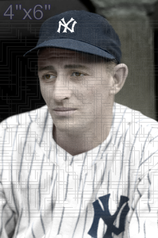 Atley Donald - 1940 New York Yankees - choose a style - colorized print ...