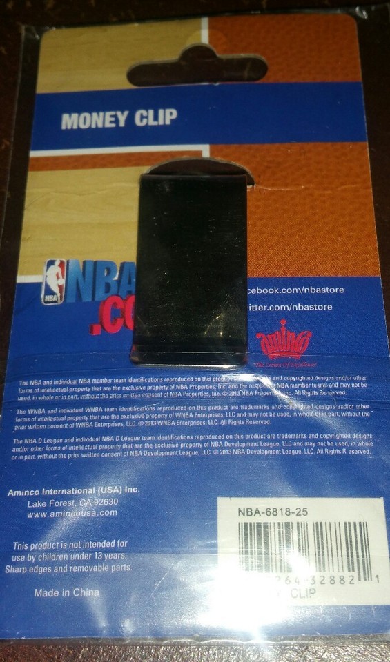 NBA LA Los Angeles Lakers Team Officially Licensed Money Clip New ...