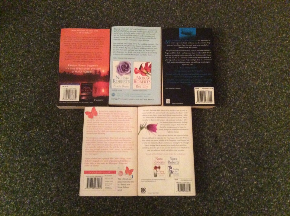 Nora Roberts Bundle Of 5 Books | eBay UK