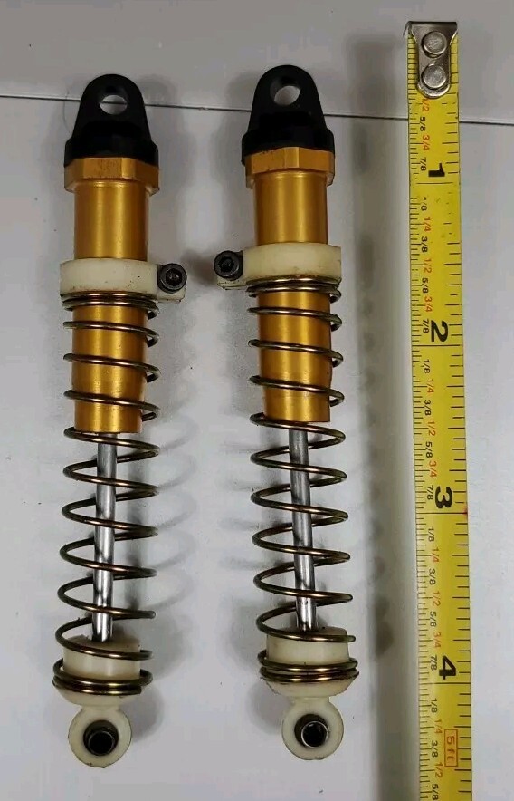 Team Associated RC10T RC10-T Gold Shocks W/ Springs (Used) | eBay