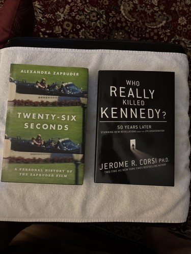 Kennedy Assassination Books -2- Twenty- Six Seconds/Who Really Killed ...