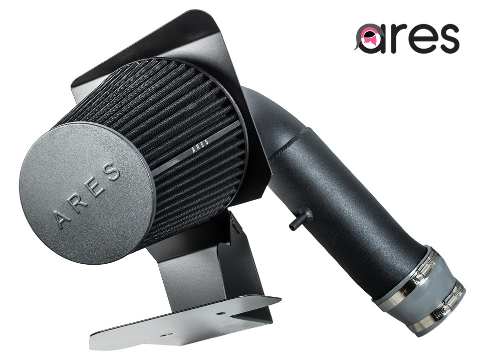 GK Ares COLD AIR INTAKE KIT+ Heat Shield 2011-2018 Explorer 3.5L V6 Non ...