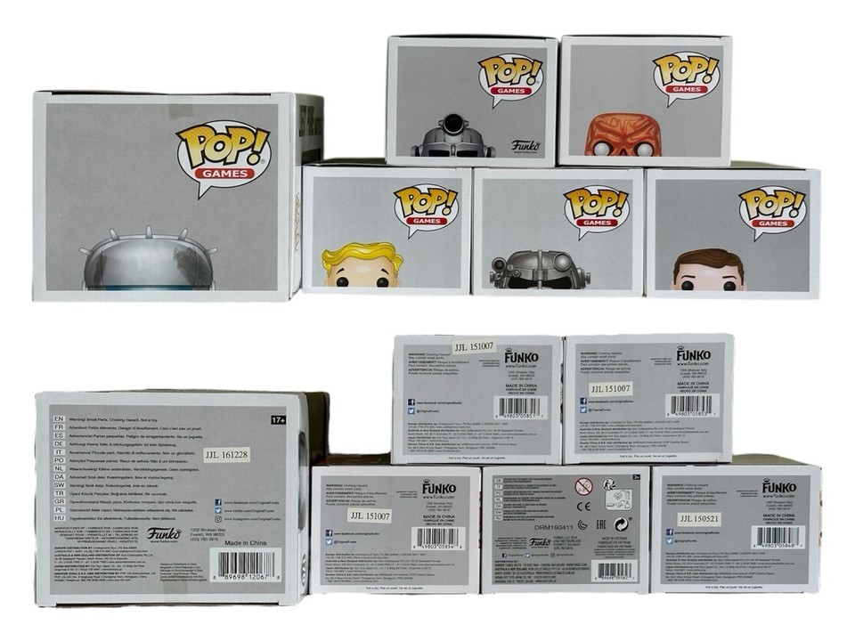 Fallout Funko Pop Lot of 6 – Liberty Prime, Vault Boy, Power Armor ...