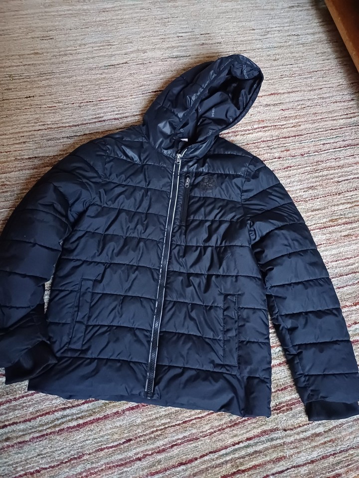 Converse Boy Winter Jacket XL In Black..good Condition | eBay UK