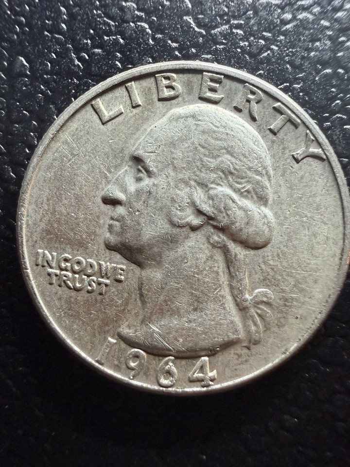 90% Silver Coin Lot – Washington Quarters – $1.75 Face Value – 7 Coins ...