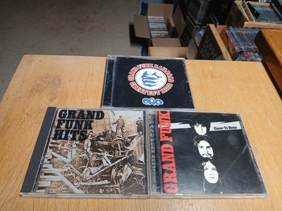 grand funk railroad cd lot/3 Grand Funk Hits,Closer To Home,Greatest ...