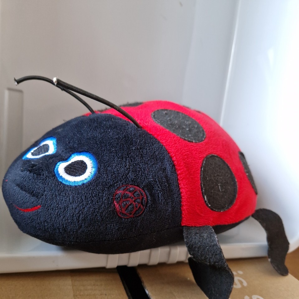 Ben & Holly Little Kingdom large Gaston the Ladybug Plush Soft Toy ...