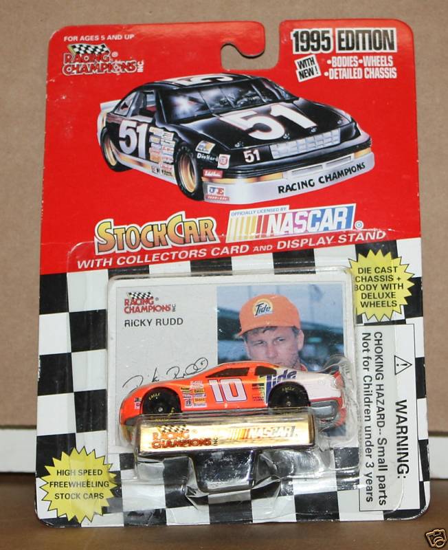 Racing Champions RICKY RUDD #10 TIDE 1:64 STOCK CAR ~ 1995 EDITION ...
