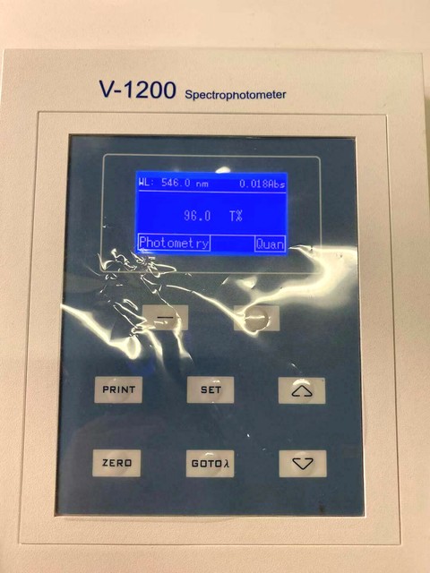 VWR V-1200 Spectrophotometer 10037-434 for sale online | eBay