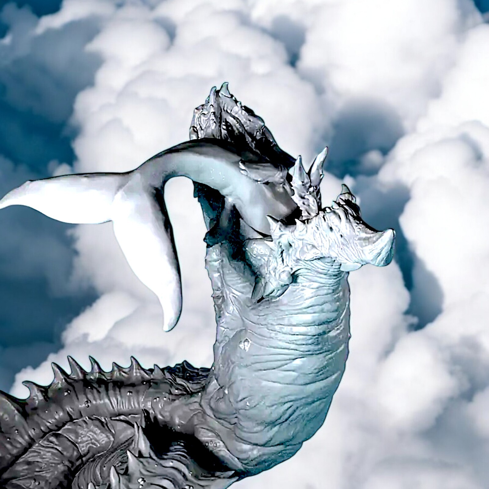 Sea Serpent Jormungandr Miniature DnD RPG Pathfinder Tabletop 3.5in | eBay