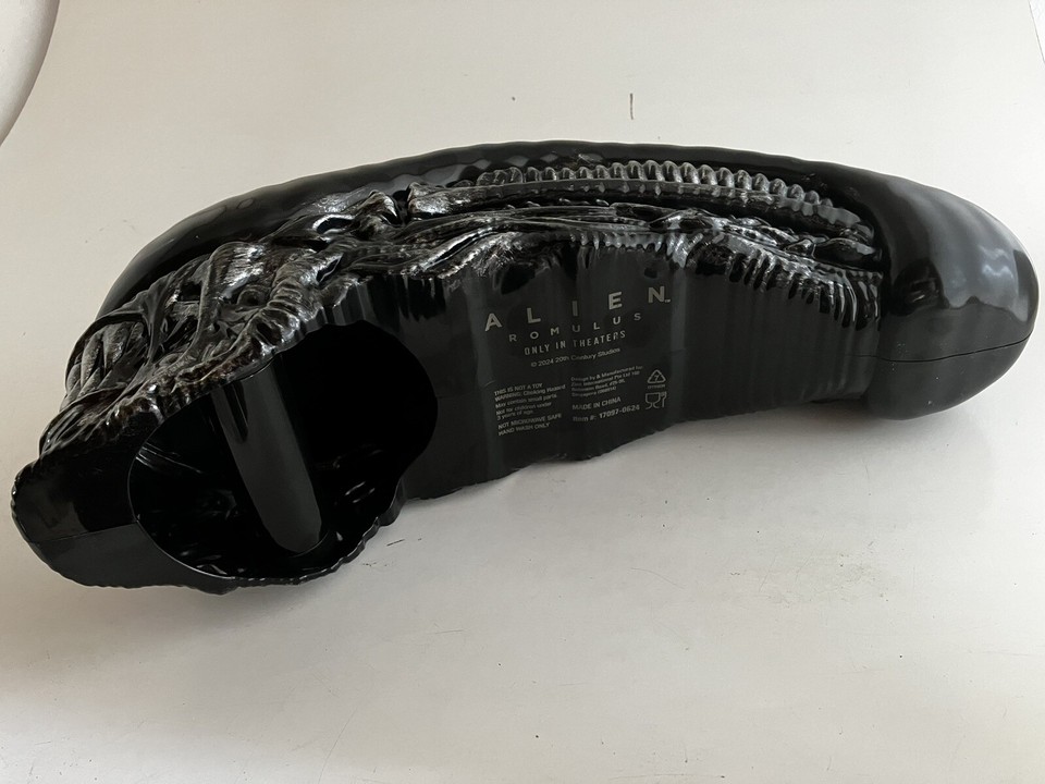 NEW Alien Romulus Xenomorph Head Popcorn Bucket Cinemark Exclusive | eBay