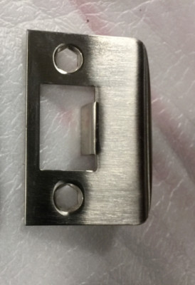 Baldwin Estate Images Latch Strike Plate Satin Nickel Privacy Passage ...