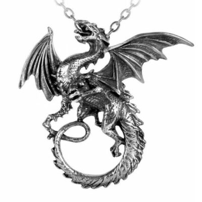 Alchemy Gothic The Whitby Wyrm Pendant Necklace • Local Stock • Gothic ...