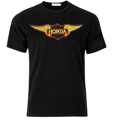 Honda Motorcycle Logo- Graphic Cotton T Shirt Short & Long Sleeve | eBay