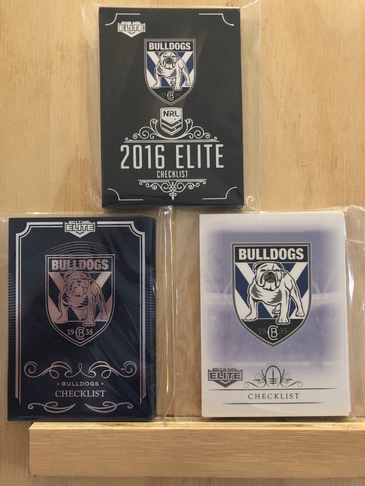 nrl Canterbury bulldogs team sets x 3 | eBay