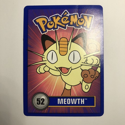 Pokemon Meowth Card 52 | eBay