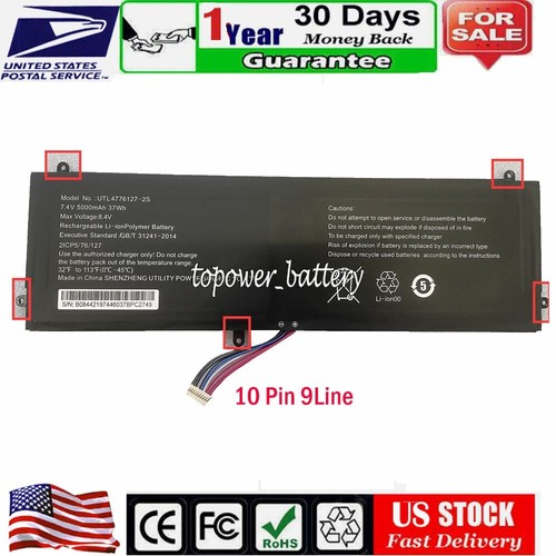 Battery for Smartbook 141 PC208PC209 NV-4774126-2S UTL4776127-2S 37Wh ...