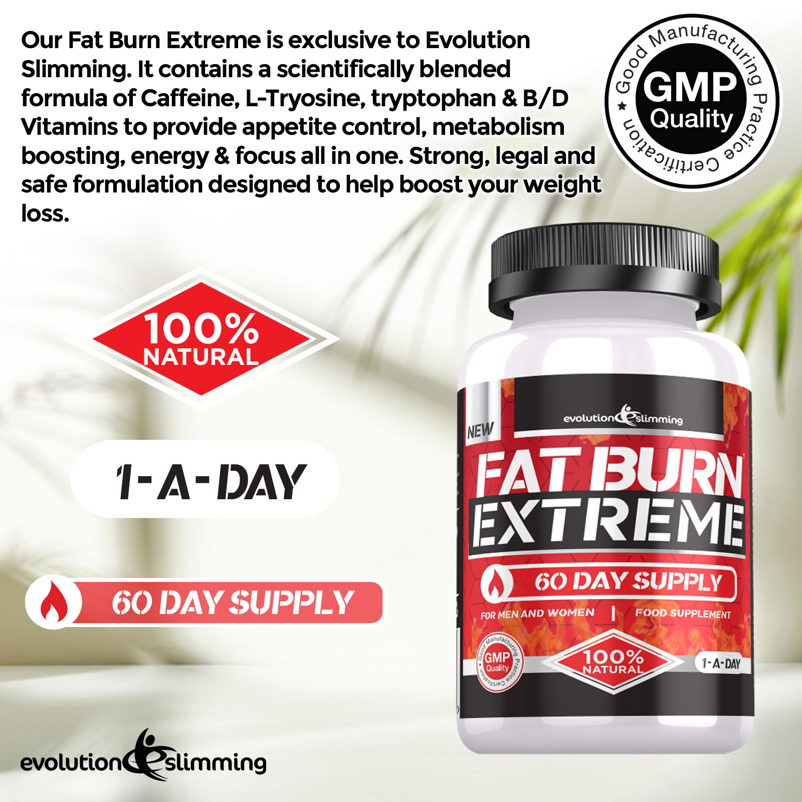 FAT BURN EXTREME Weight Loss Diet Pills STRONGEST Legal Fat Burner *60 ...