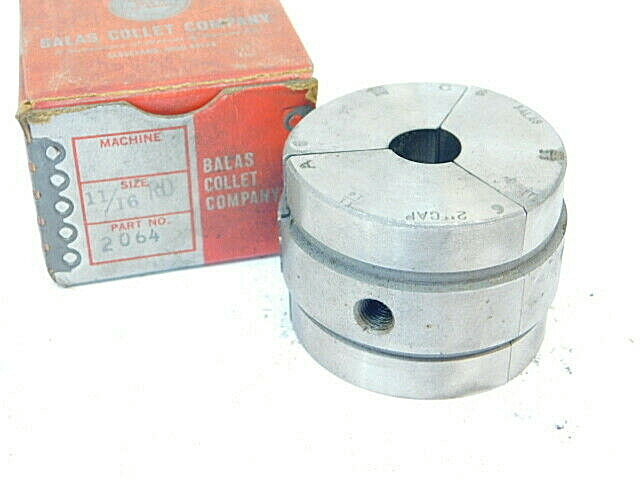 USED BALAS 3PC. MASTER COLLET PADS 11/16" ROUND SMOOTH | eBay