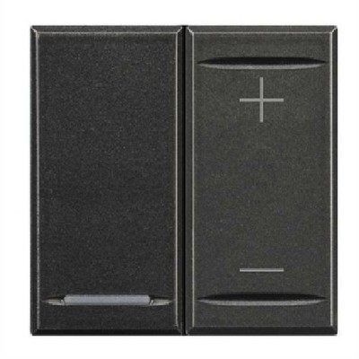BTICINO AXOLUTE DIMMER PER LAMPADINE LED UNIVERSALE COLORE ANTRACITE ...