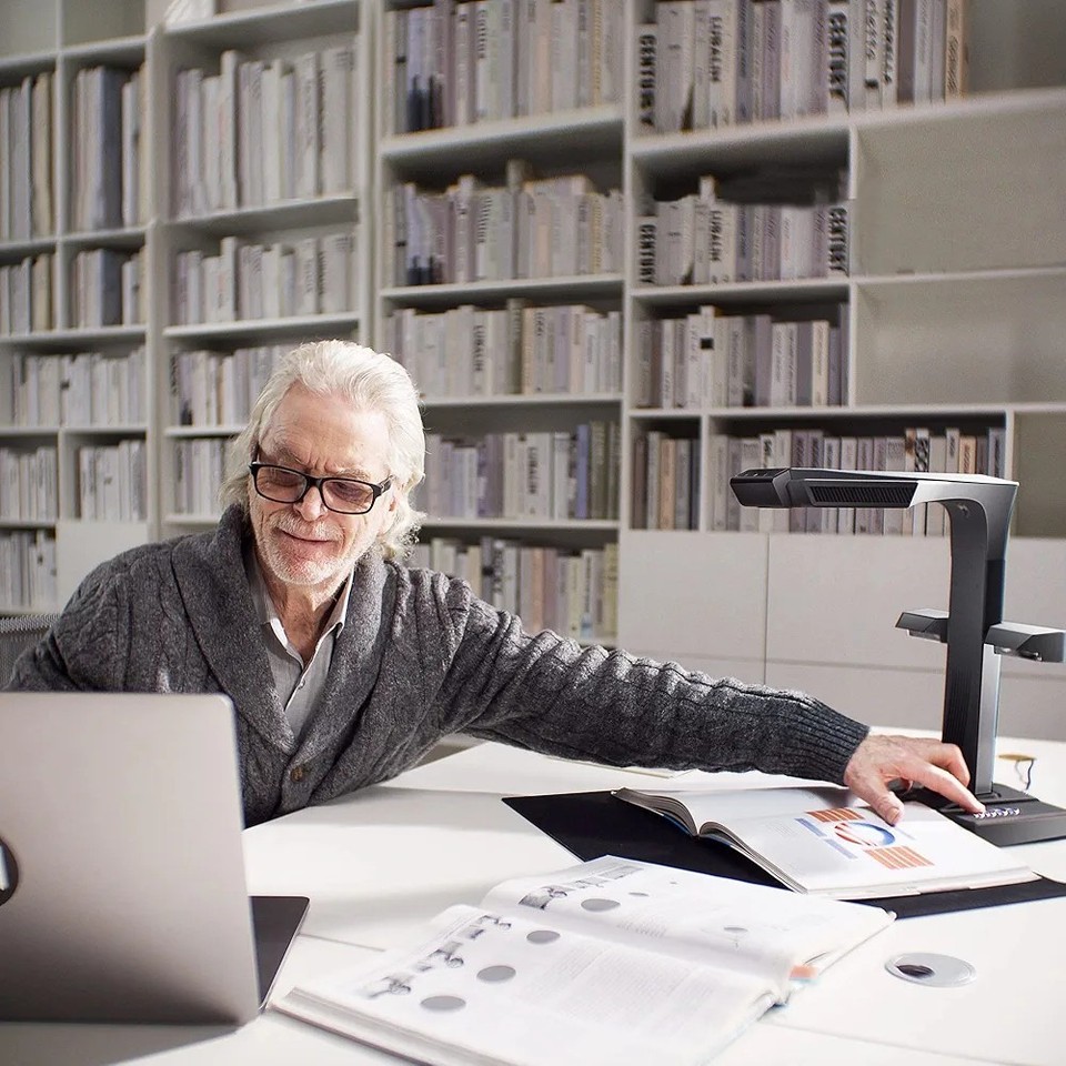 Czur ET-24 Pro Overhead Document / Book Scanner from Czur UK Brand New ...