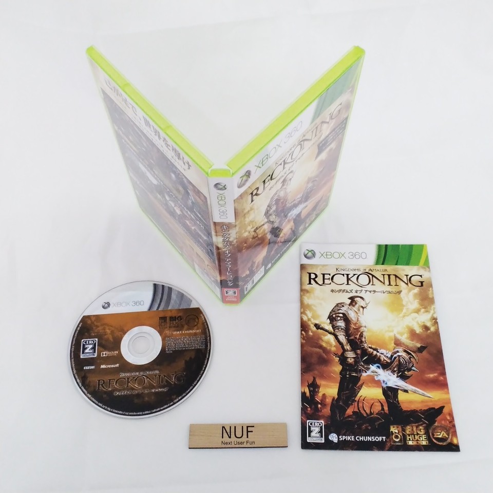 Xbox 360 Kingdoms of Amalur Reckoning Complete set Import - Japan ...