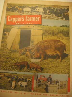 Cappers Farmer Magazine may 1944 Vintage Print Ad Minneapolis moline | eBay
