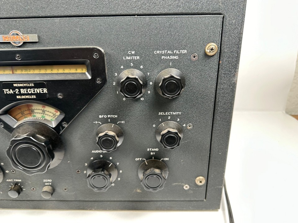 Collins 75A-2 Vintage Ham Radio Receiver | eBay