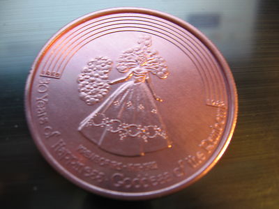 goddess of rainbow princess 1982 Mardi Gras Doubloon Coin new orleans ...