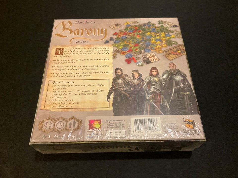 Barony board game by Marc Andre. | eBay