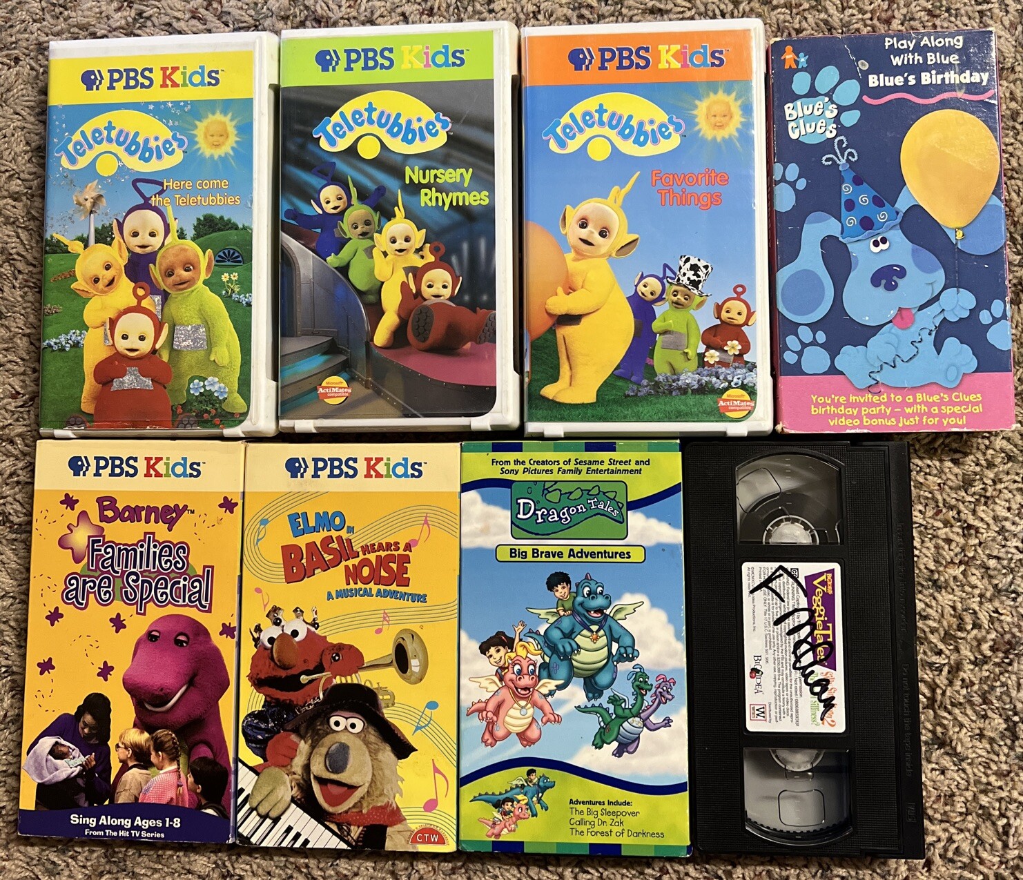 Vintage Teletubbies Vol 1 3 4 Barney | Grelly USA