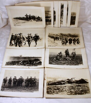 Group Of 13 Official Signal Corps WWI Photographs France Belgium | eBay