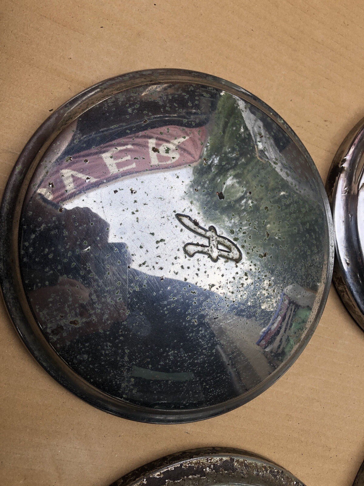 AUSTIN CHROME HUB CAPS X4 | eBay UK