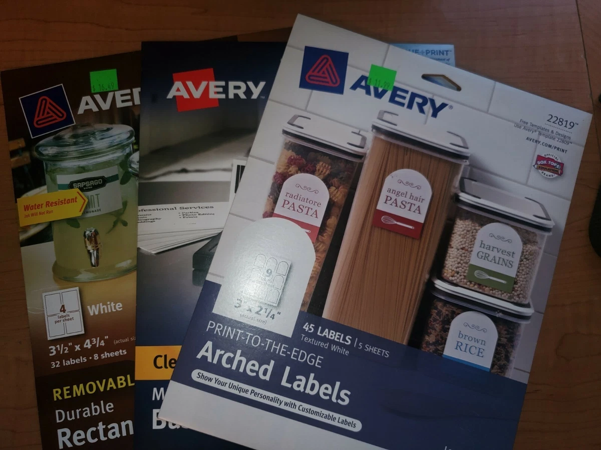 Avery Label Business Card Template