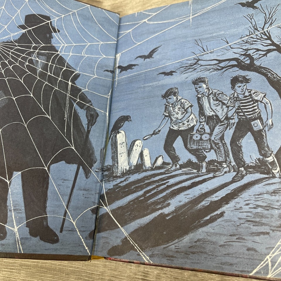 Lot Of 3 Alfred Hitchcock Three Investigators Books Mystery HC Terror ...